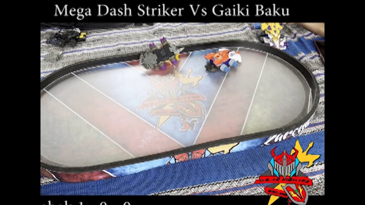 Mega Dash Striker (MDS) Vs Gaiki Baku - YouTube
