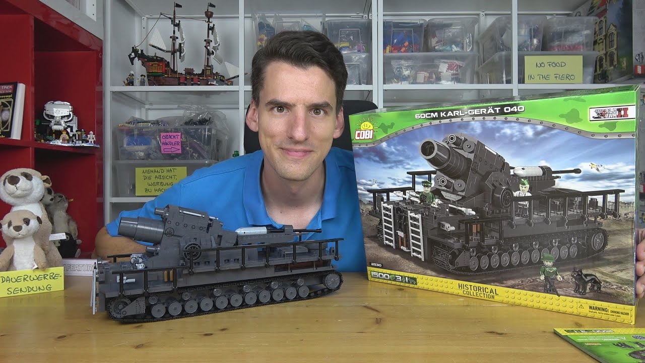Cobi® 2530 60cm Karl-Gerät 040 - Historical Collection - YouTube