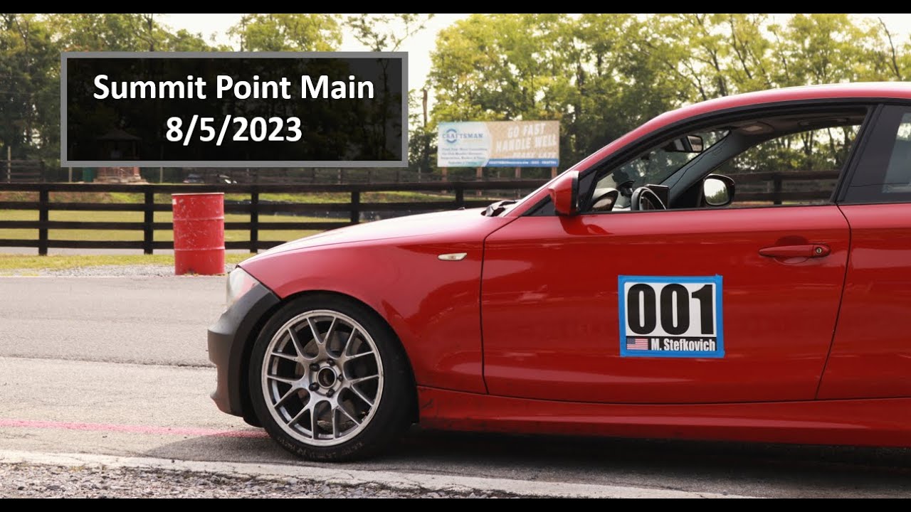 128i - Summit Point Main with Chin Track Days (1:29.33) - YouTube