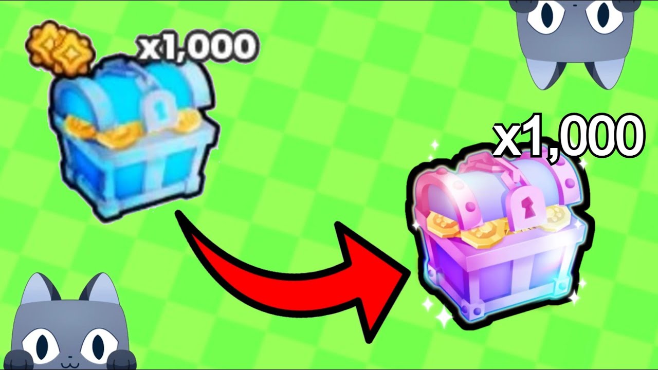 Открыл 1000 Runic Mining Chest в PetsGo! - YouTube