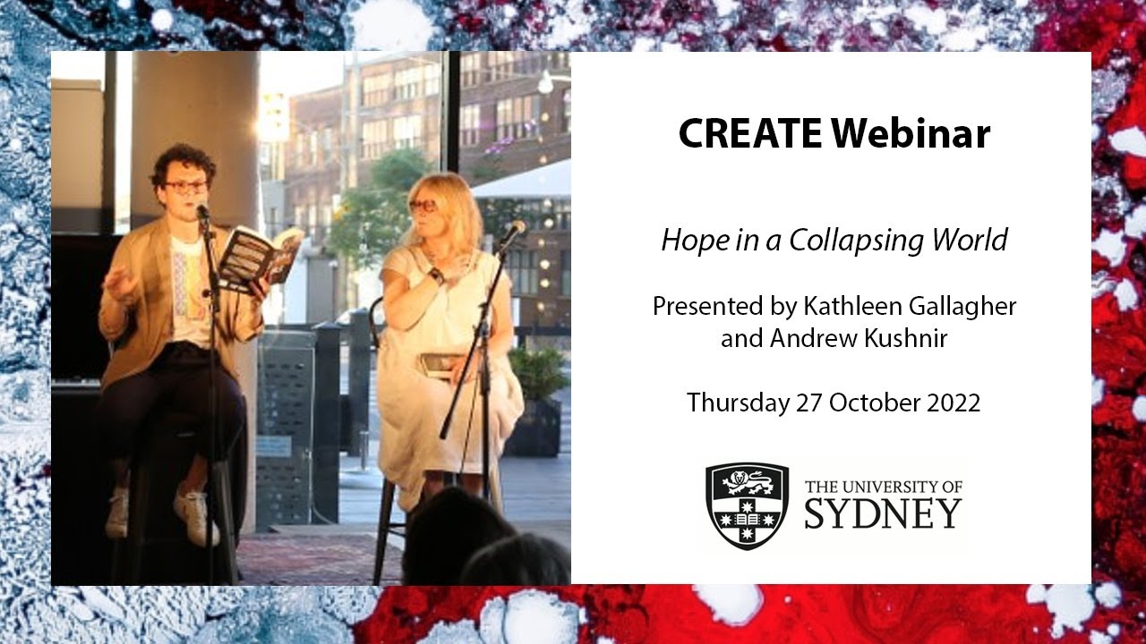 Webinar #26 | Hope in a Collapsing World with Kathleen Gallagher ...