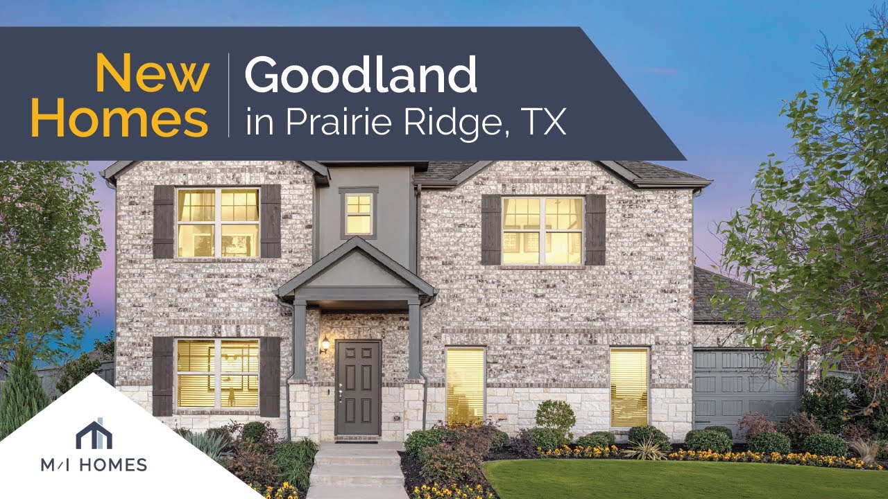 Prairie Ridge at Goodland | New Homes in Grand Prairie, TX - YouTube