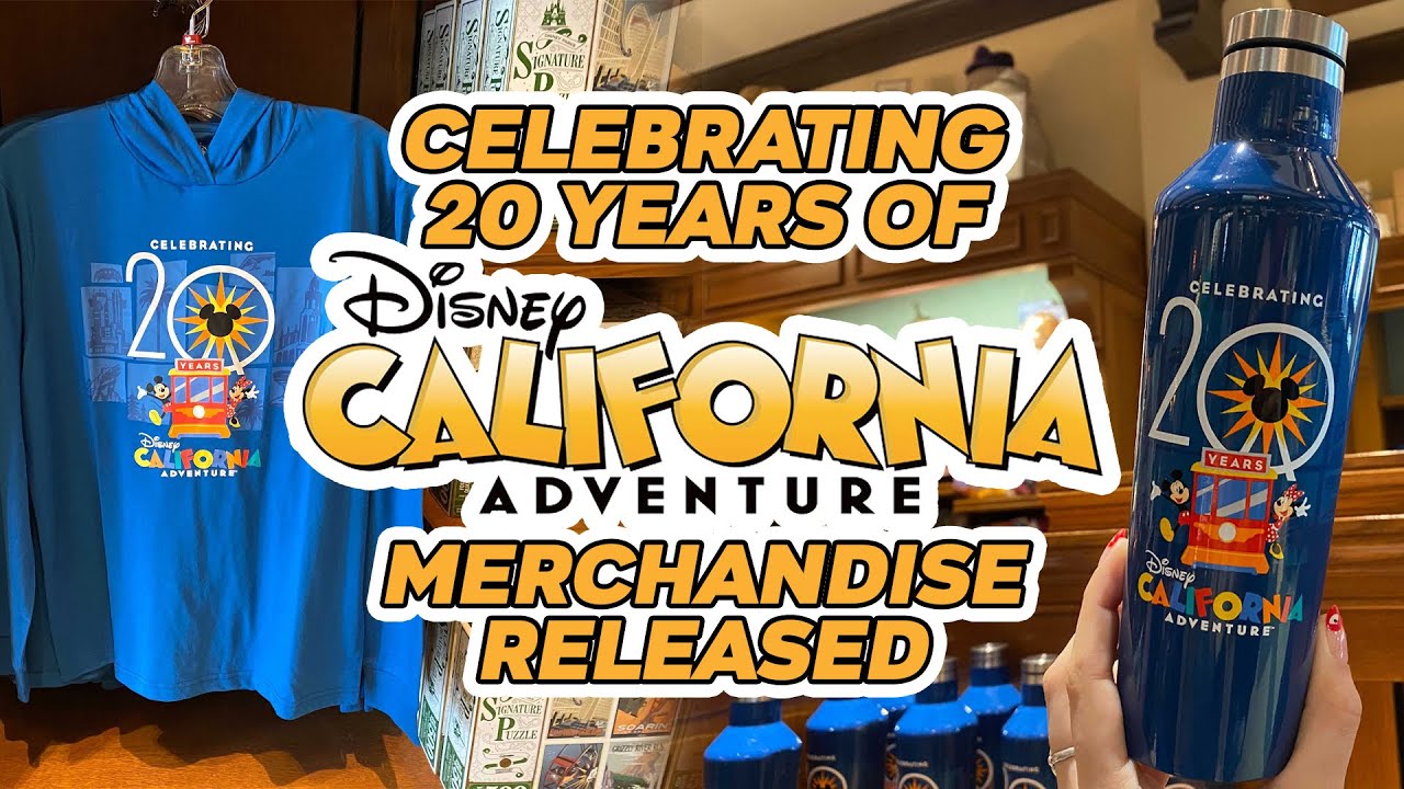 Celebrating 20 Years of Disney California Adventure Merchandise ...
