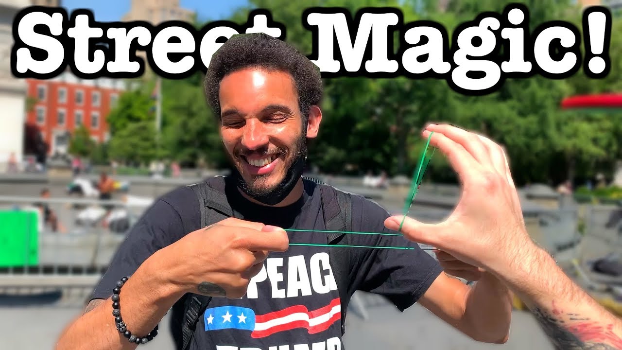 STREET MAGIC! *New Trick*| JS Magic - YouTube