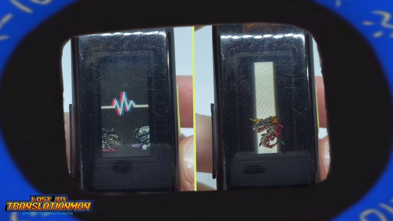 Vital Bracelet Digital Monster - Gorimon and Garurumon (Black) to ...