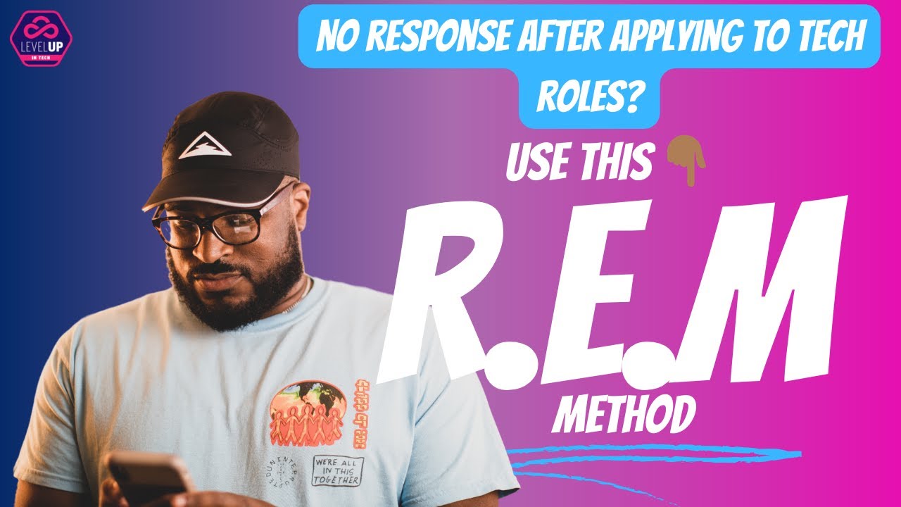 Apply and Reach Out Strategy - The R.E.M Method - YouTube