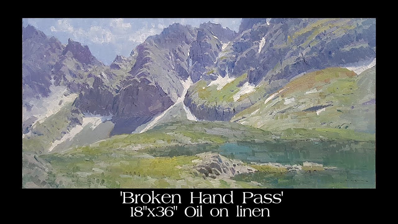 5 Minute Paintings; Broken Hand Pass - YouTube