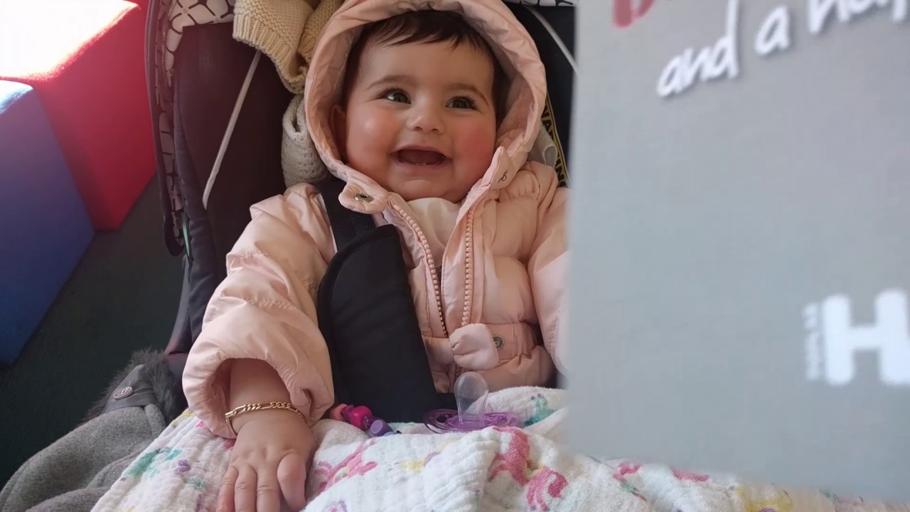 PLAYTIME - Cute baby girl in queue 🍓 - YouTube