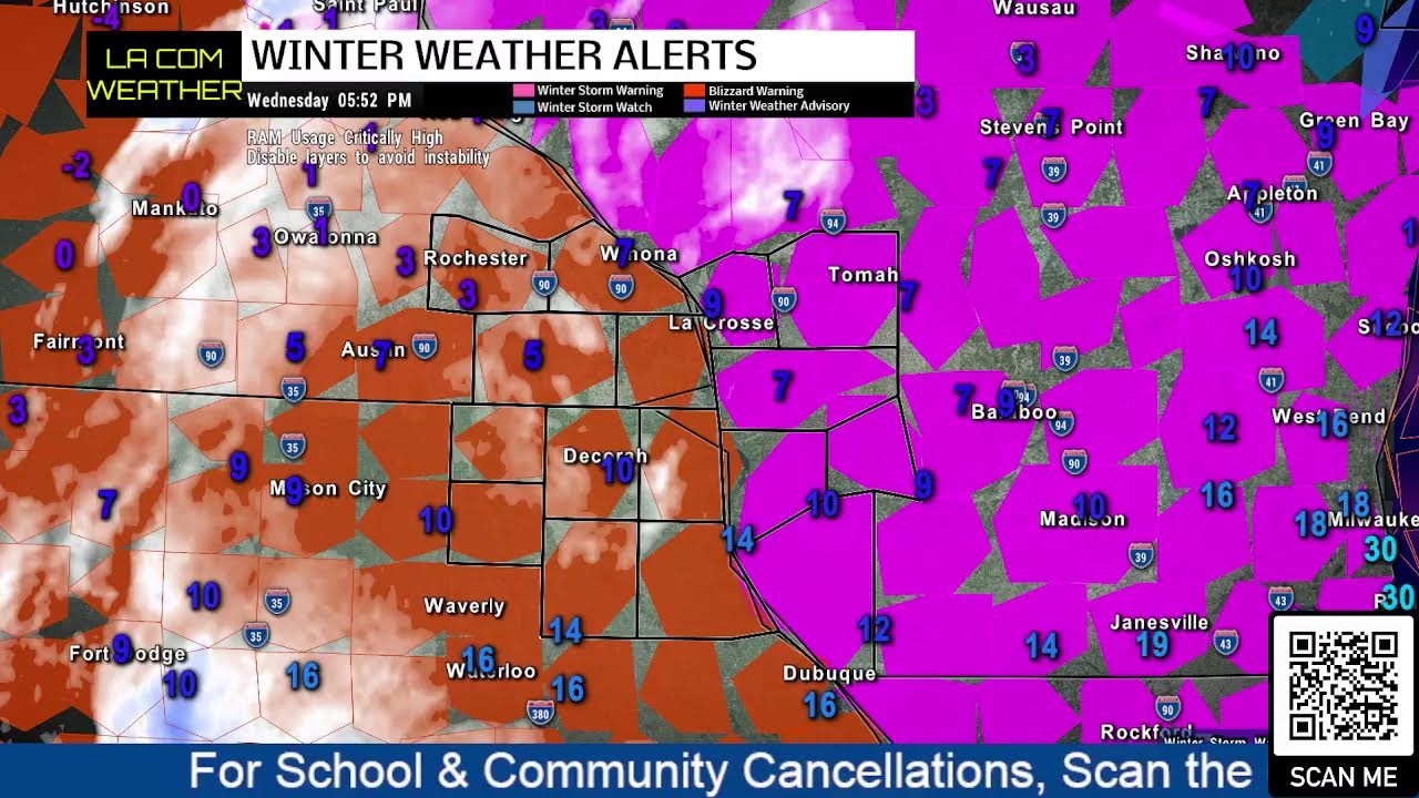 LA Communications Live Winter Storm Coverage - YouTube