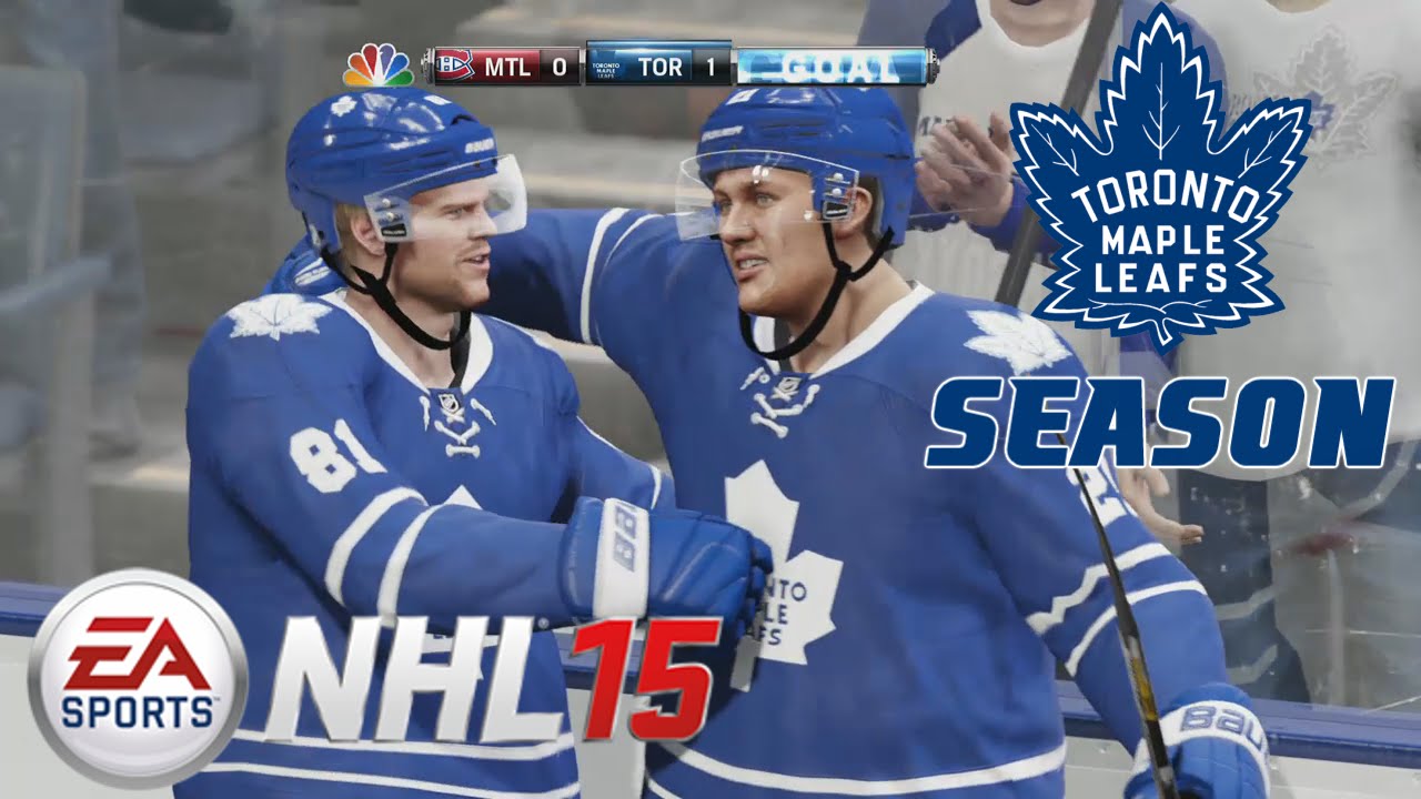 NHL 15: Toronto Maple Leafs Season ep. 1 "Season Opener" - YouTube