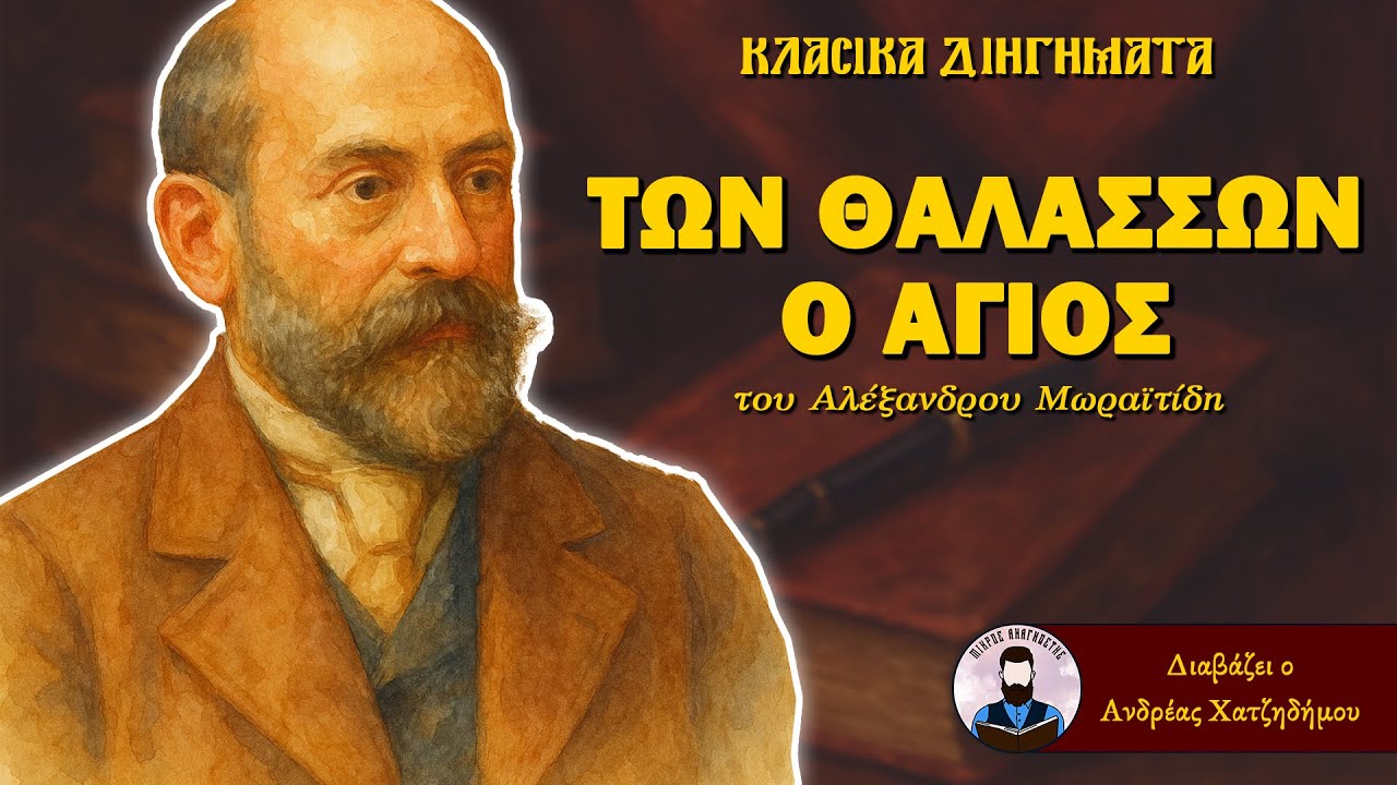 Των θαλασσών ο Άγιος - Αλέξανδρος Μωραϊτίδης | Ο Ανδρέας Διαβάζει ...