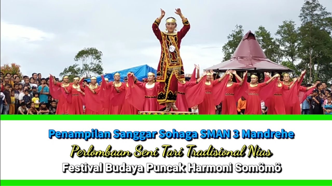 Penampilan Sanggar Sohaga | Seni Tari Tradisional Nias | Seni Tari Tuwu ...