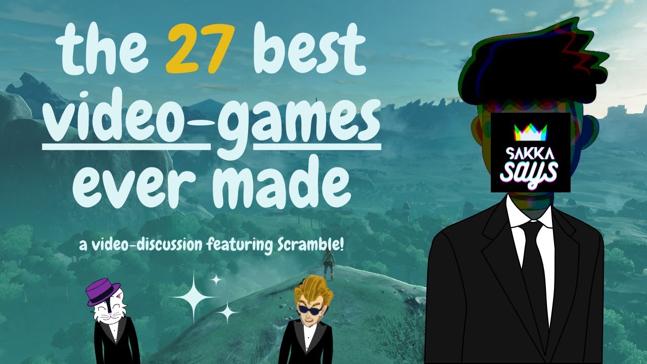 fiercely arguing over the TWENTY-SEVEN BEST video-games of ALL-TIME ...