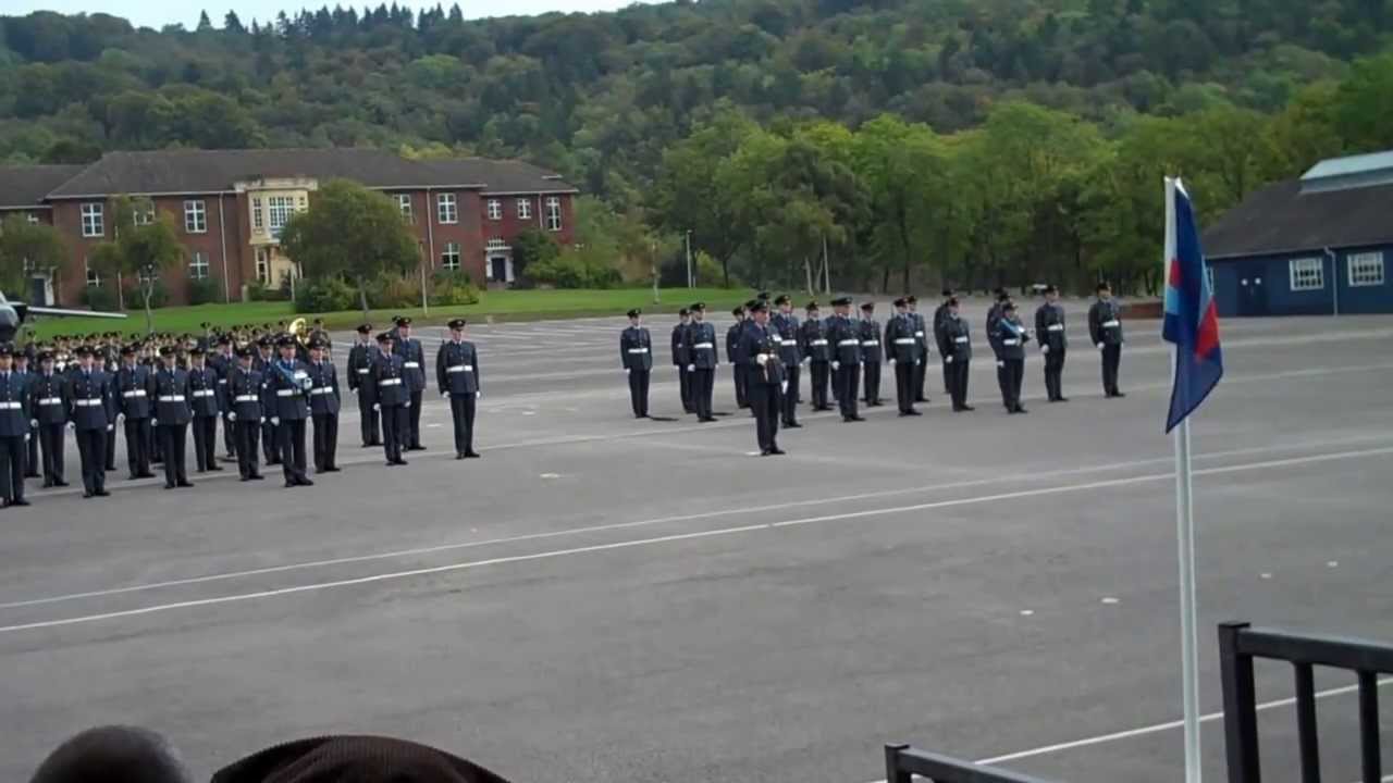 Graduation Part 3 (01-10-13) RAF Basic Recruit Training at RAF Halton ...