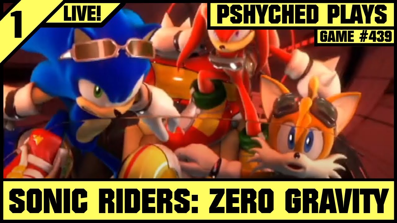 Completing Every PS2 Game #439 | Sonic Riders: Zero Gravity #1 - Sonic ...