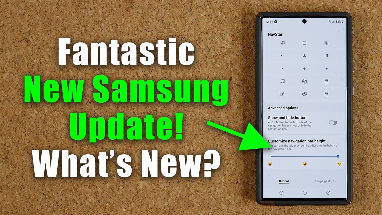 Fantastic New Samsung Update for Galaxy Smartphones - What's New? - YouTube