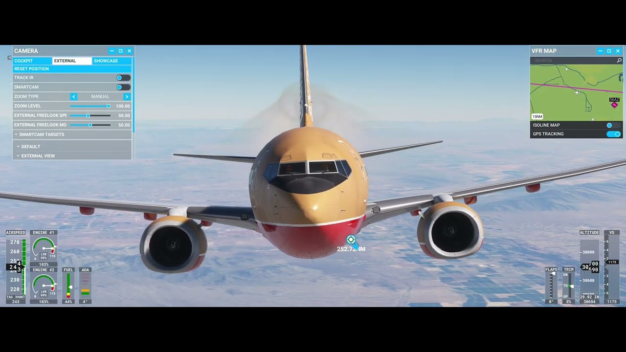 MSFS2020 - Full Flight - Southwest Airlines - Boeing 737-700 - PHX-LGB ...
