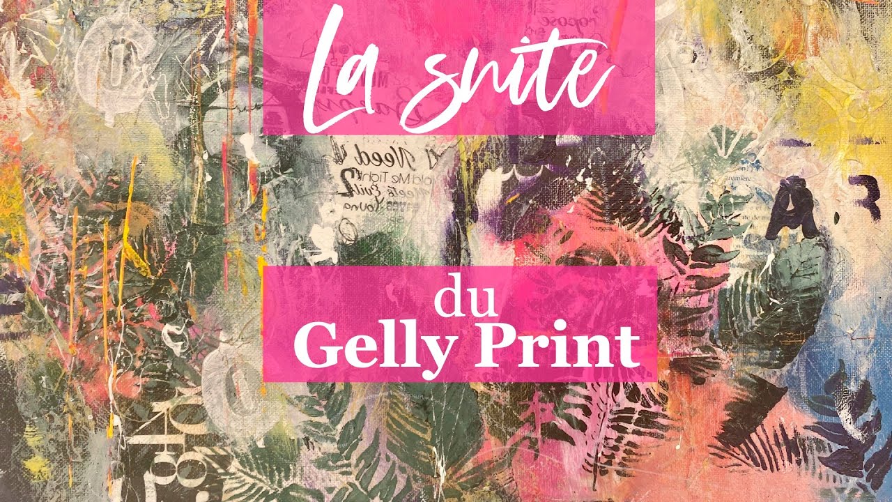 La suite de la technique du Gelly Press 2/2 - YouTube