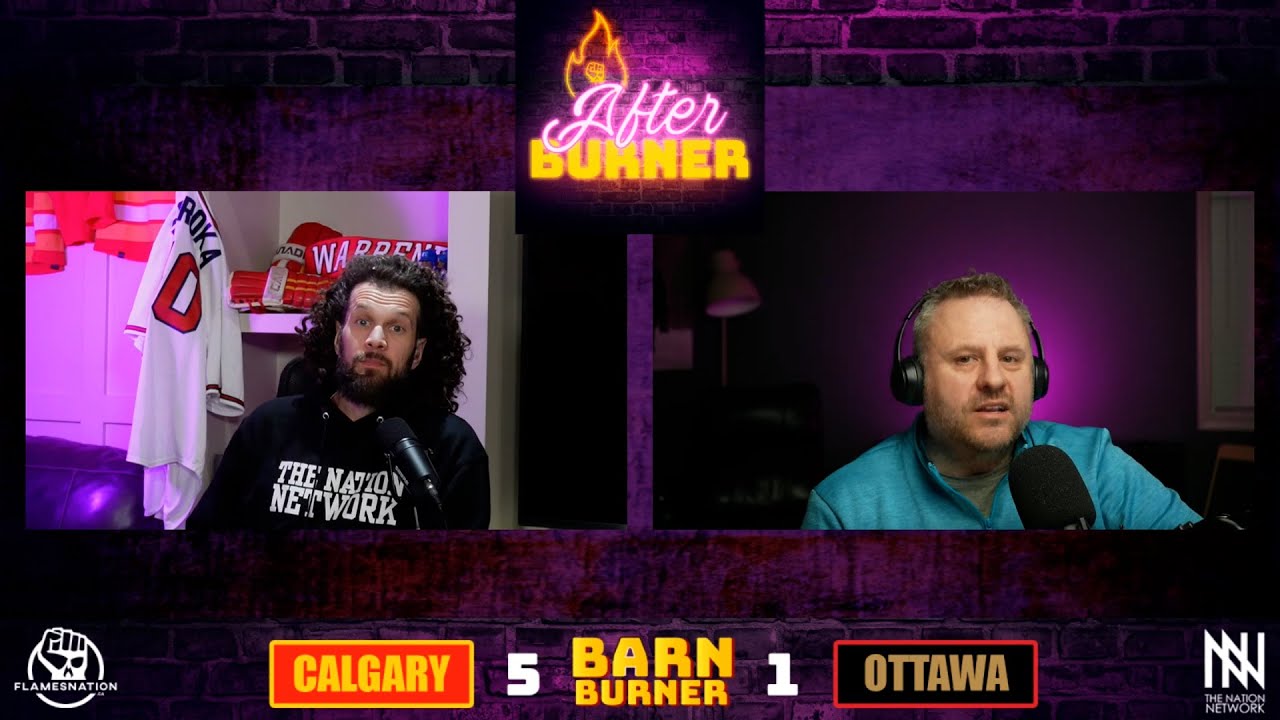 FlamesNation After Burner: Flames Senators Poster Game with Boomer and ...