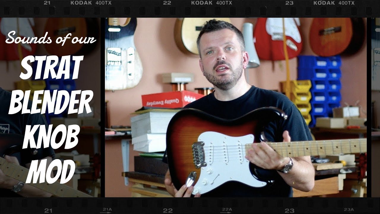 Stratocaster 'Blender Knob Mod' Sounds - All 7 Positions!! - YouTube