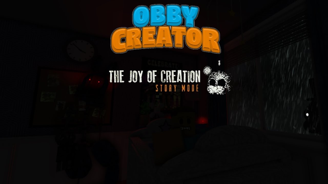 The Joy of Creation Remake on Obby Creator (Old) | Obby Creator Builds ...
