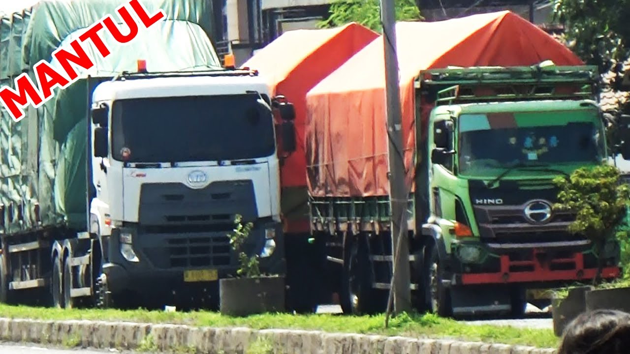 Spotting Truk Fly Over Barat !! Truk Besar Trailer Tronton Car Carier ...