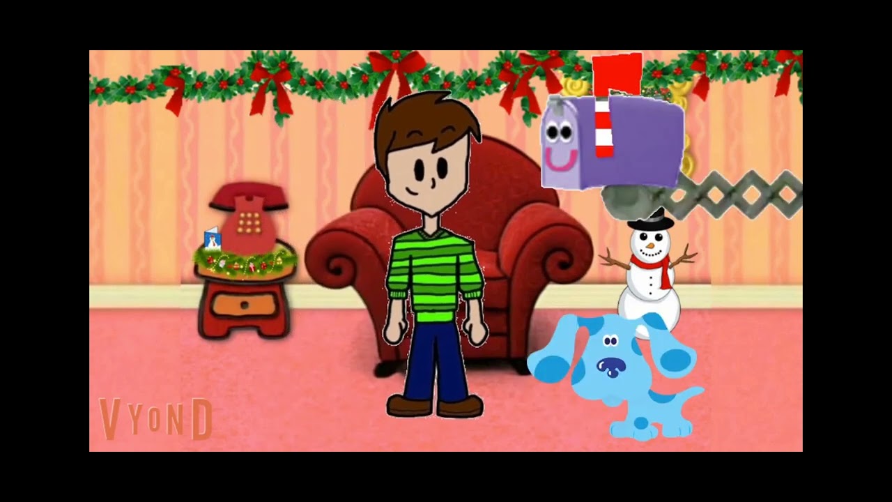 Barney, Elmo and Blue's Clue's Mailtime Christmas - YouTube