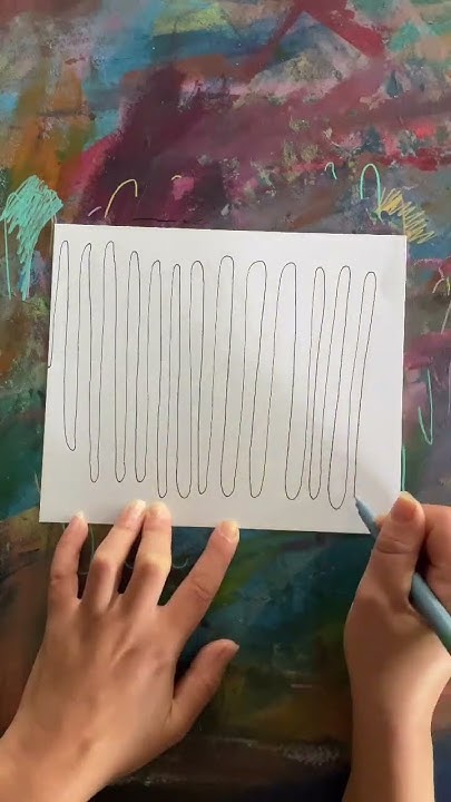 Draw your breath | Mindfulness art activity incorporating pattern - YouTube