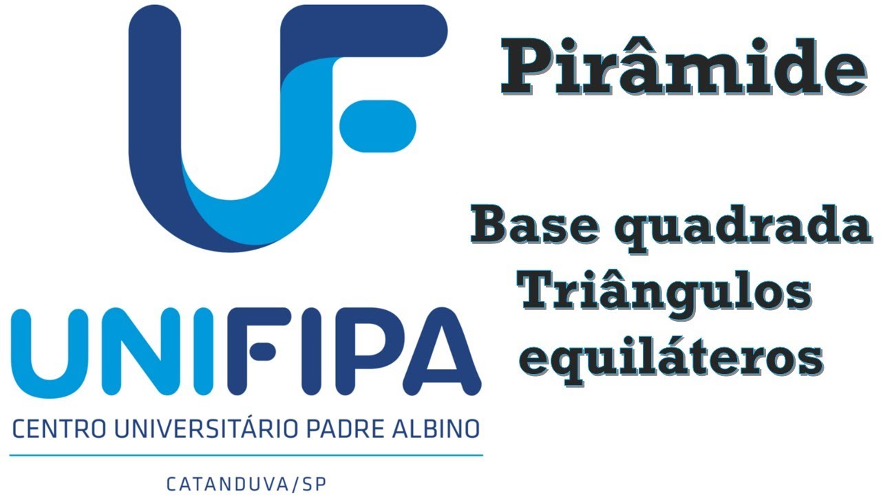 Uma pirâmide regular de base quadrada tem aresta da base medindo 4 cm e ...