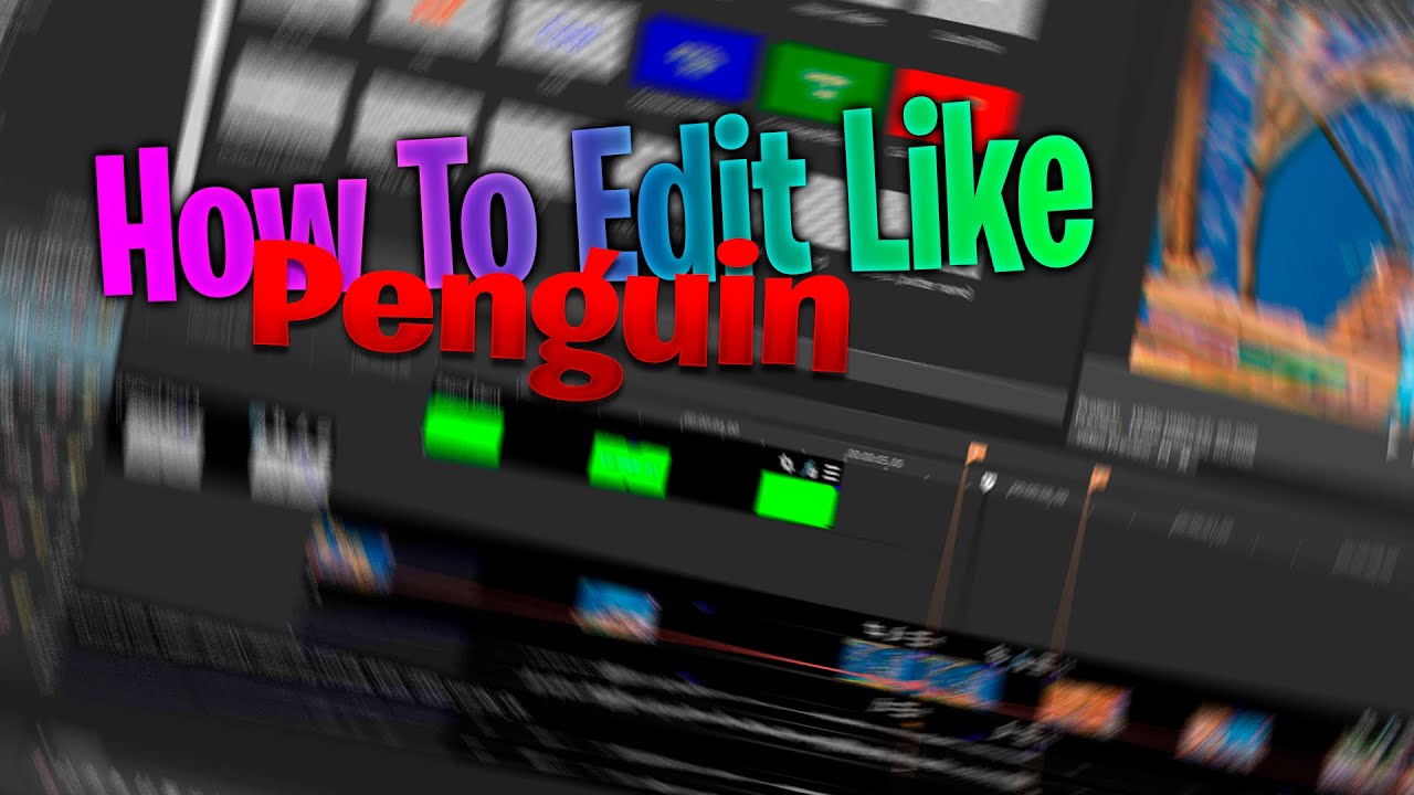 Tutorial : How to edit like Penguin (Vegas Pro) - YouTube