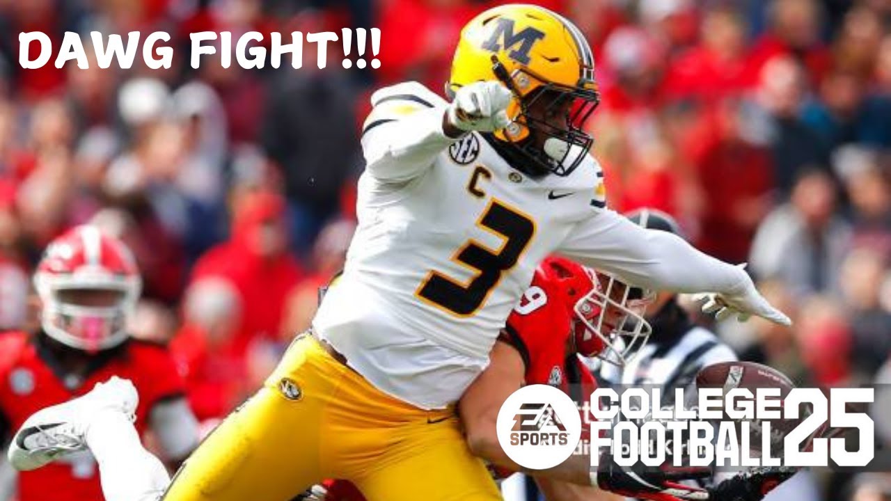 DAWG FIGHT VS THE DAWGS!!!...i sold (CFB25) - YouTube