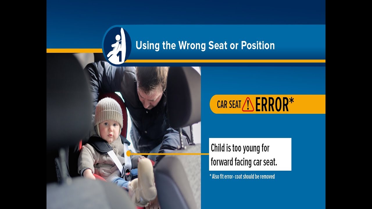 Car Seat Mishap #1 - Using the Wrong Seat or Position - YouTube