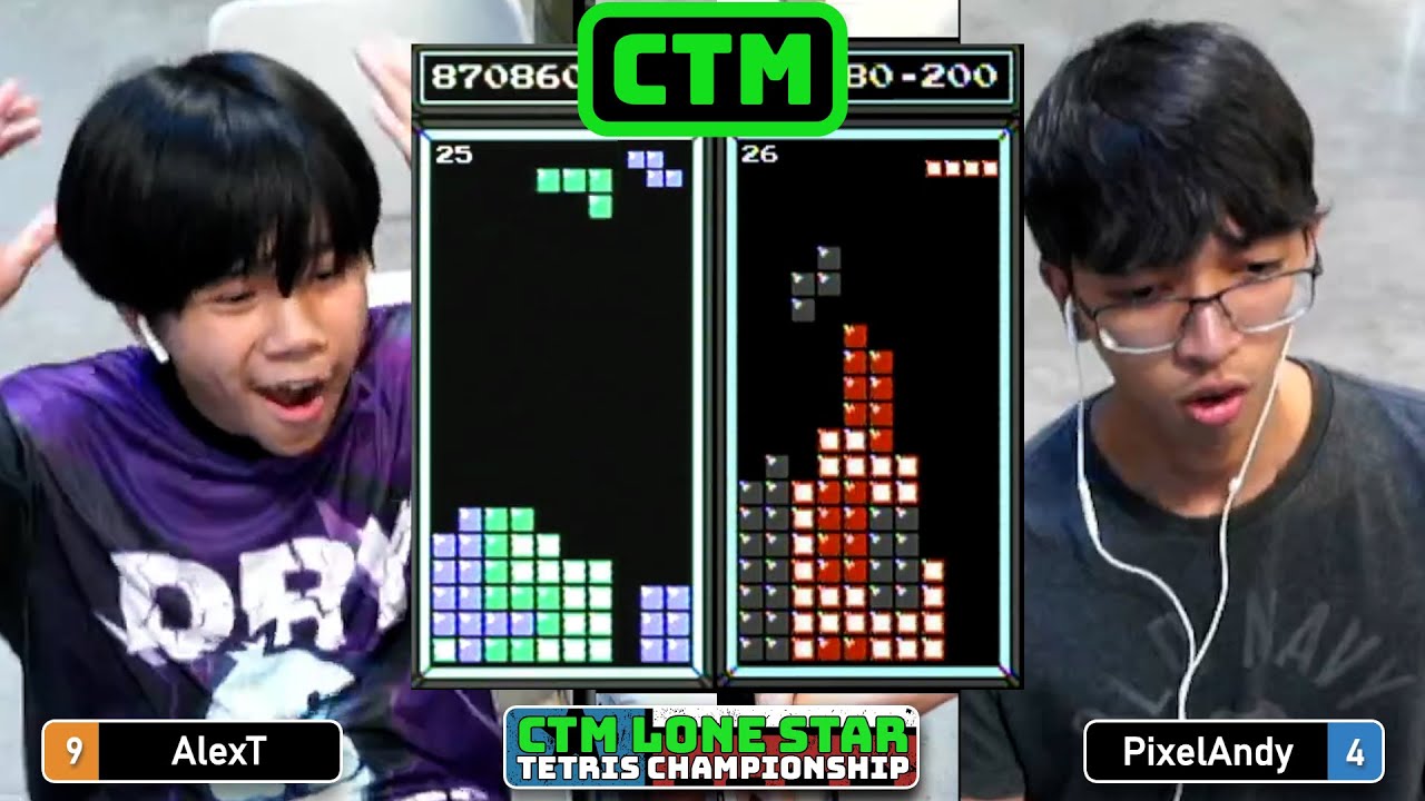 WHERE'S THE LONG BAR?? Alex T, Andy | Redemption SEMIS | Classic Tetris ...