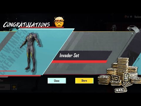 I GET RARE MYTHIC Invader Set 🤯 #bgmi #gaming #pubg - YouTube