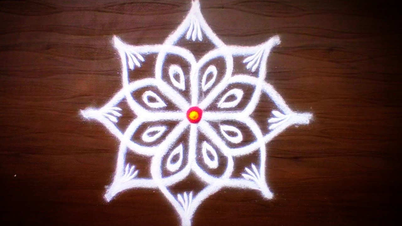 Very Easy & Simple Daily Rangoli🌺Small Daily Rangoli Designs🌺#rangoli# ...