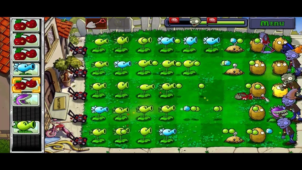 Plants vs Zombies Game Play | Level 10 (day)🧟‍♂️ - YouTube