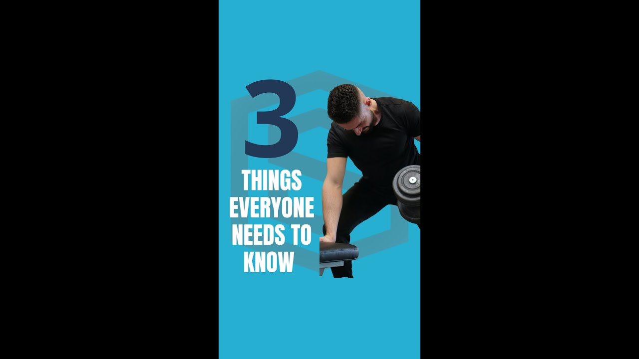 3 Things Everyone Needs to Know - YouTube