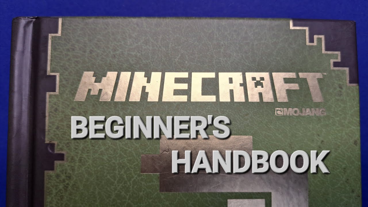 MINECRAFT Beginner's Handbook ALL PAGES - YouTube