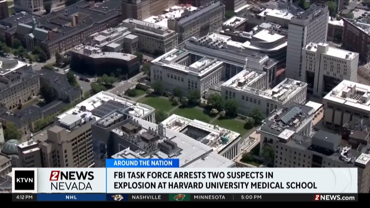 Two suspects arrested in explosion at Harvard - YouTube