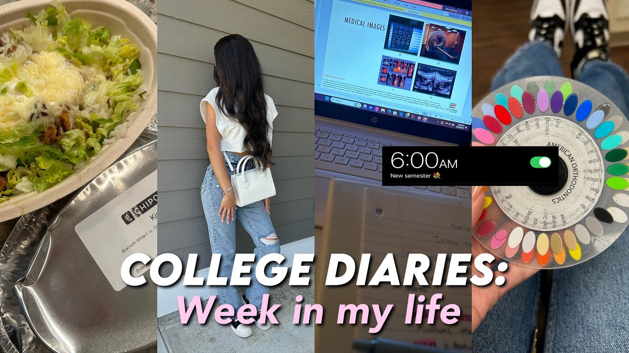 COLLEGE VLOG : first week of college spring semester/ classes, gym ...