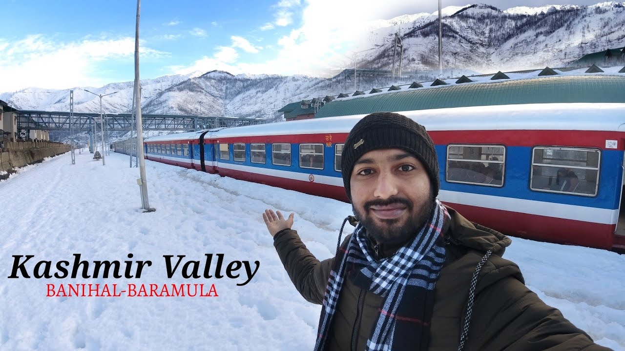 Kashmir Valley Train Journey Switzerland of India | Train Journey in ...