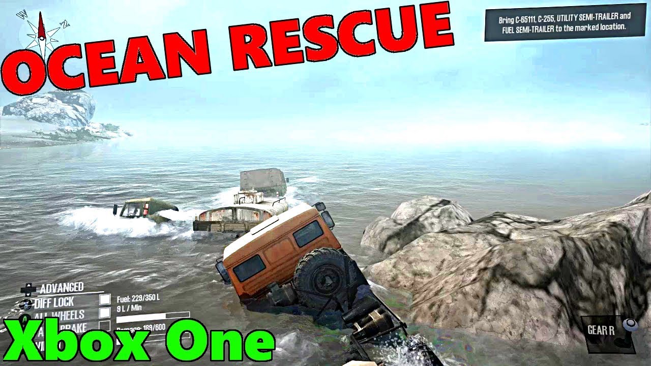 SpinTires Mud Runner: Xbox One, MOST DIFFICULT RESCUE EVER!? - YouTube