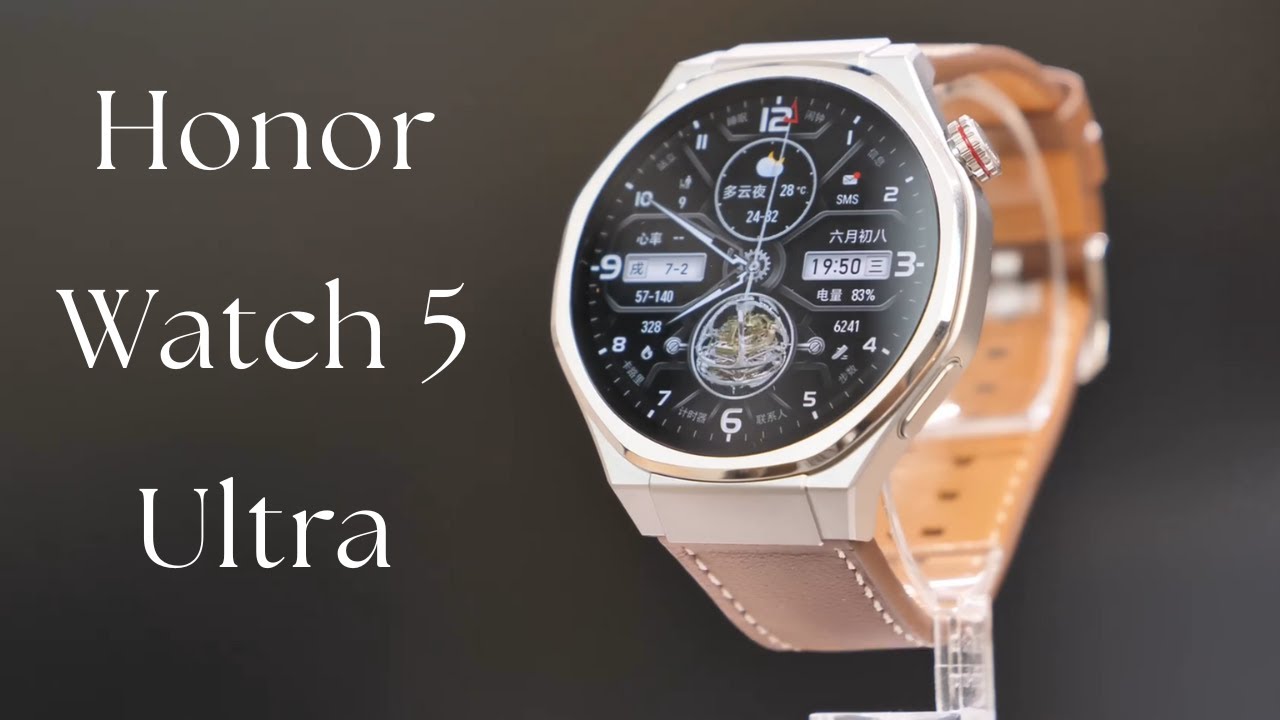 Honor Watch 5 Ultra | UNBOXING & Hands-on REVIEW - YouTube