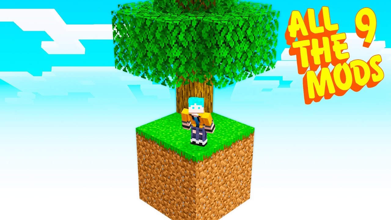 FARM de MOBS no Céu! - ATM 9 To The Sky - YouTube