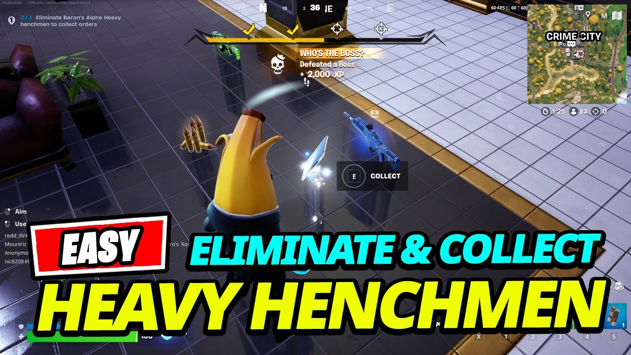 How to EASILY Eliminate Baron's Alpha Heavy Henchmen to collect orders ...