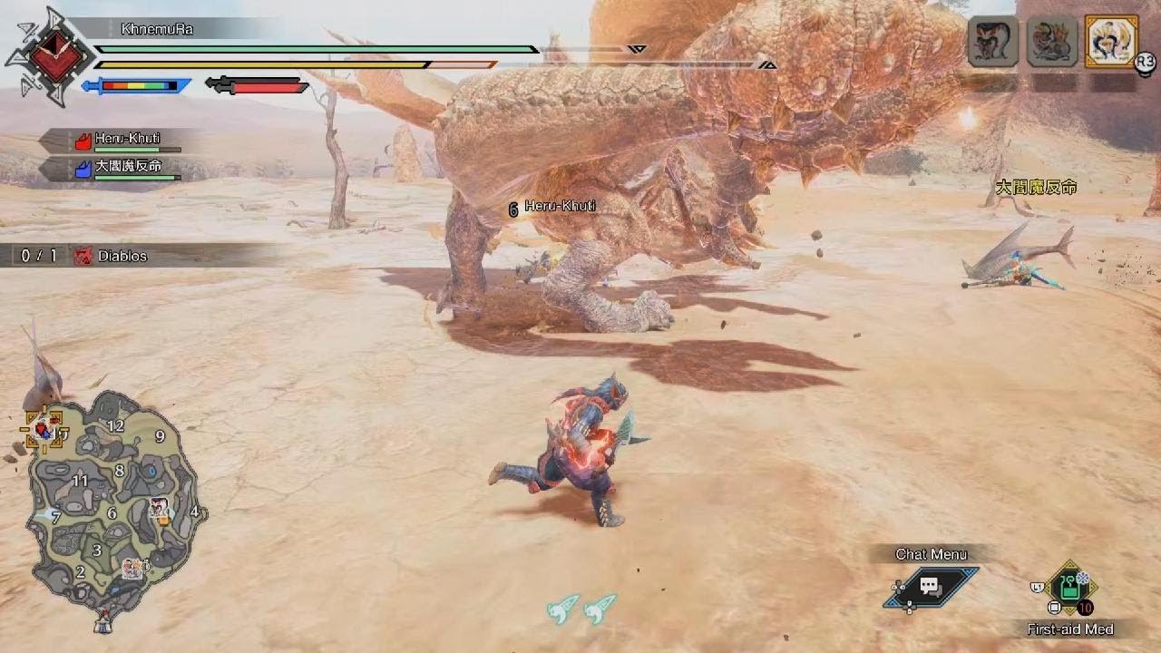 Monster Hunter Rise_Hunting Diablos High Rank 💥💣⚔️🗡️💪🏿😤🤔😤💪🏿🗡️⚔️💣💥 - YouTube