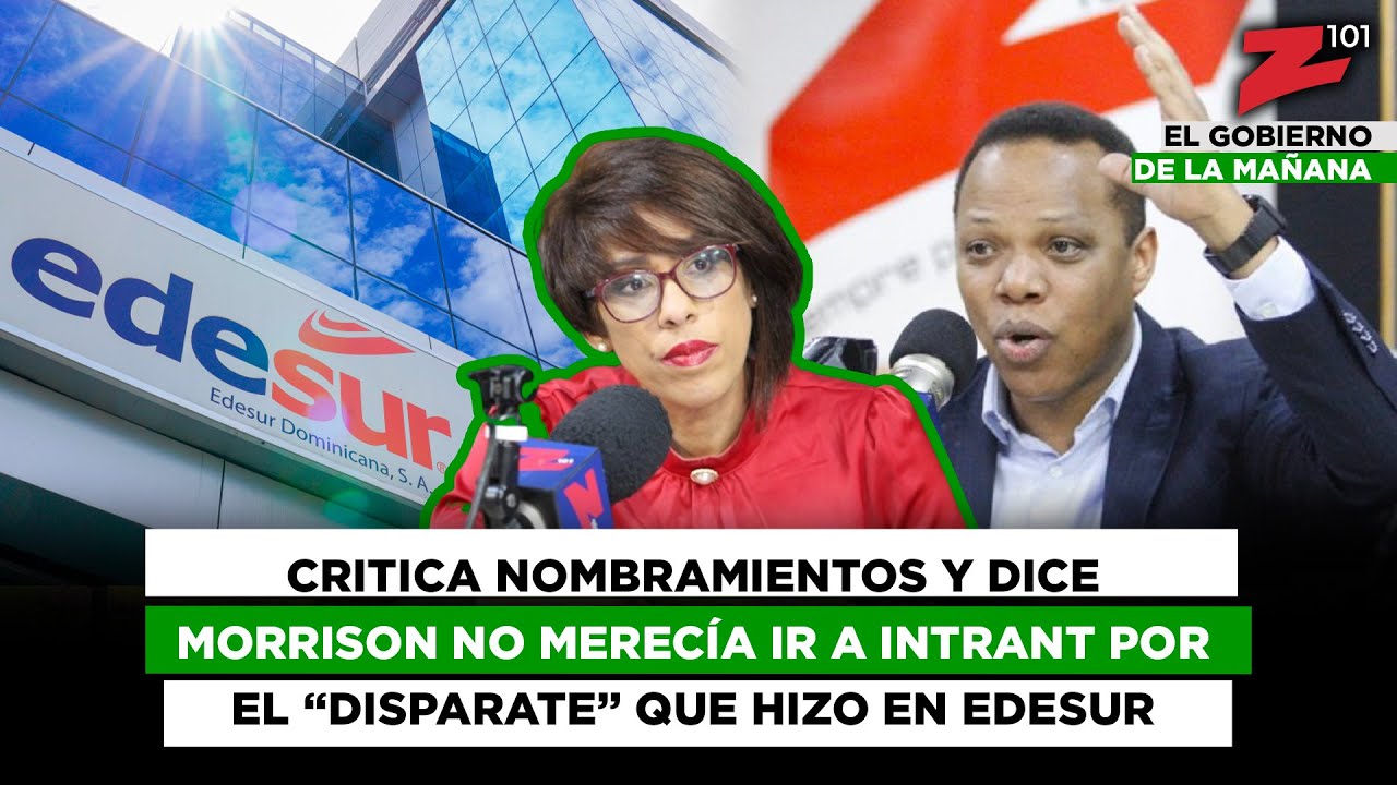 Critica nombramientos y dice Morrison no merecía ir a Intrant por el ...