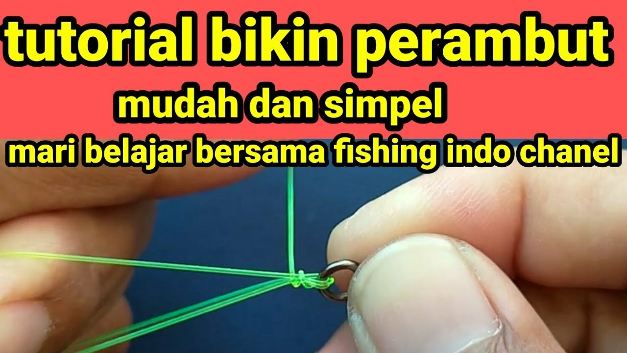 mancing ambyar terbaru || susah bikin perambut || begini cara nya ...