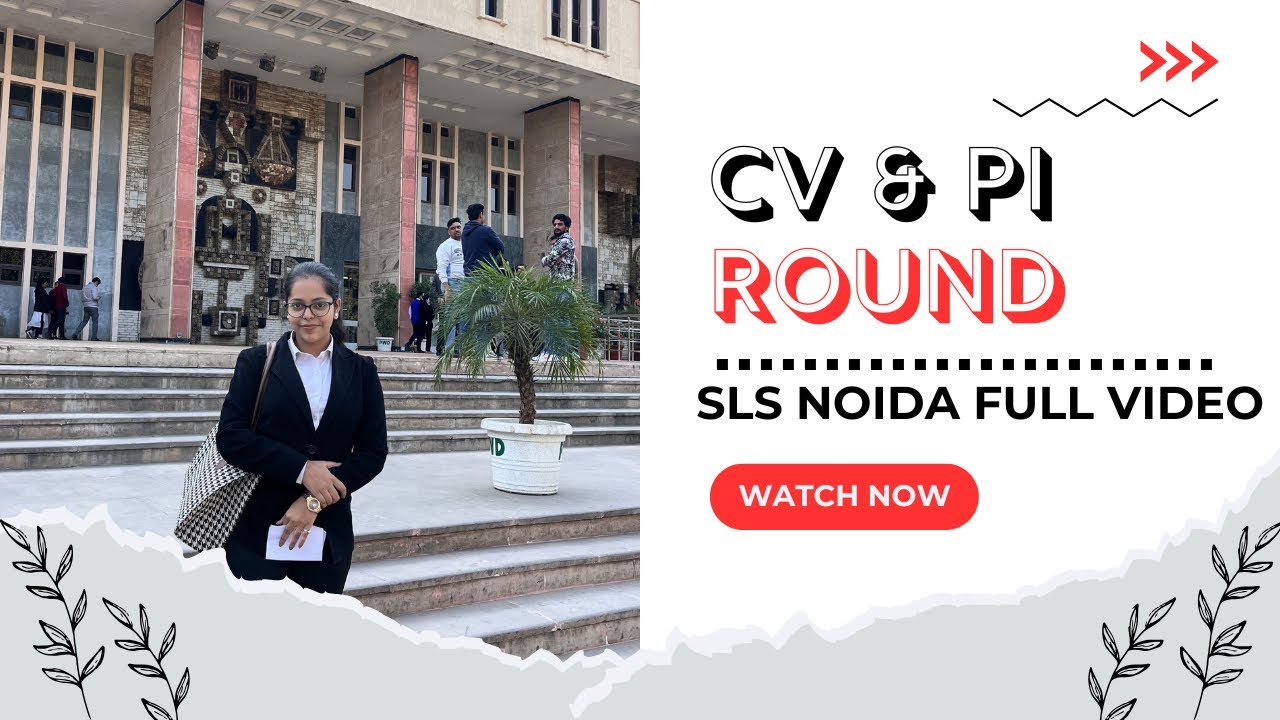 How to prepare *CV* for interview round| SLS Noida| Full information ...