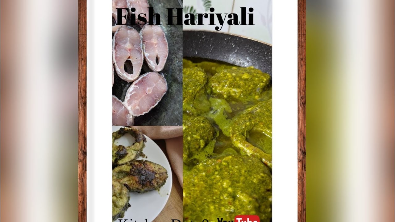 fish Hariyali || delicious mouthwatering || how to make it description ...
